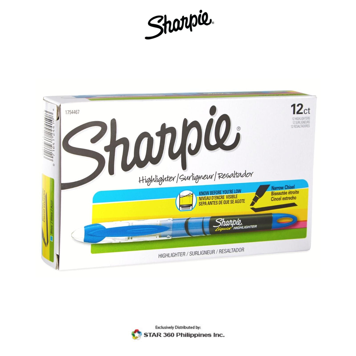 Sharpie Accent Liquid Highlighter (Box of 12s) – Star 360