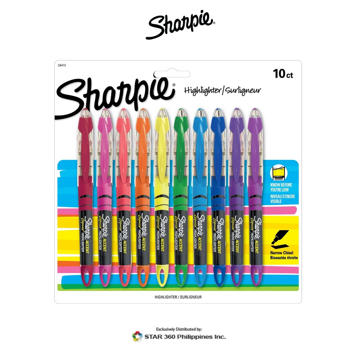 Sharpie Accent Liquid Highlighter Sets – Star 360