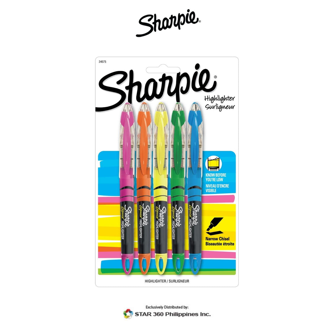 Sharpie Accent Liquid Highlighter Sets – Star 360