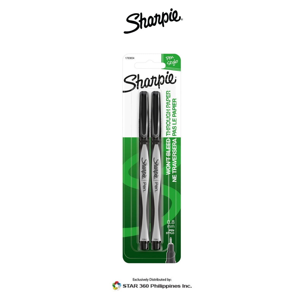 Sharpie Art Pen Fine (Blister Pack) – Star 360