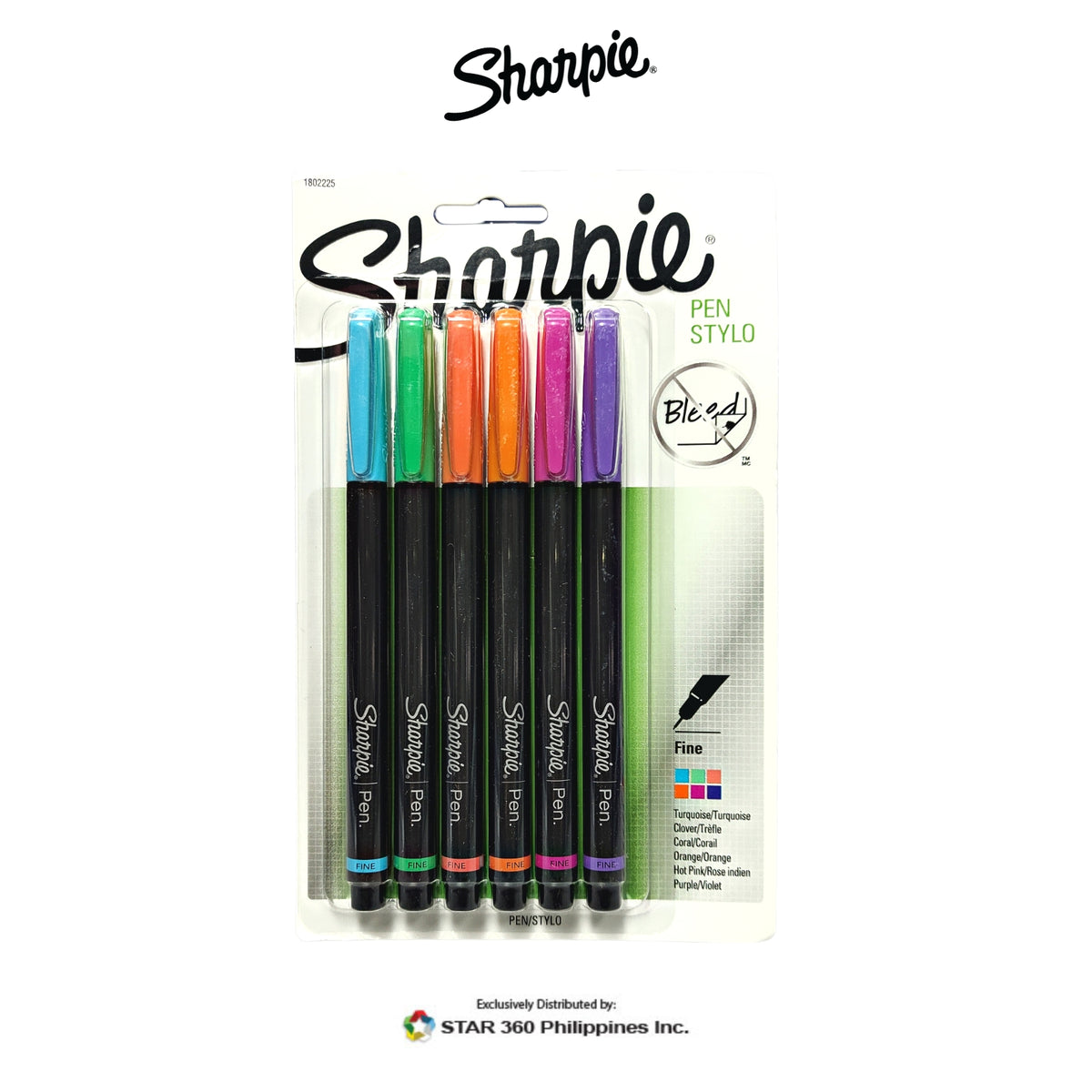 Sharpie Art Pen Fine New Colors – Star 360