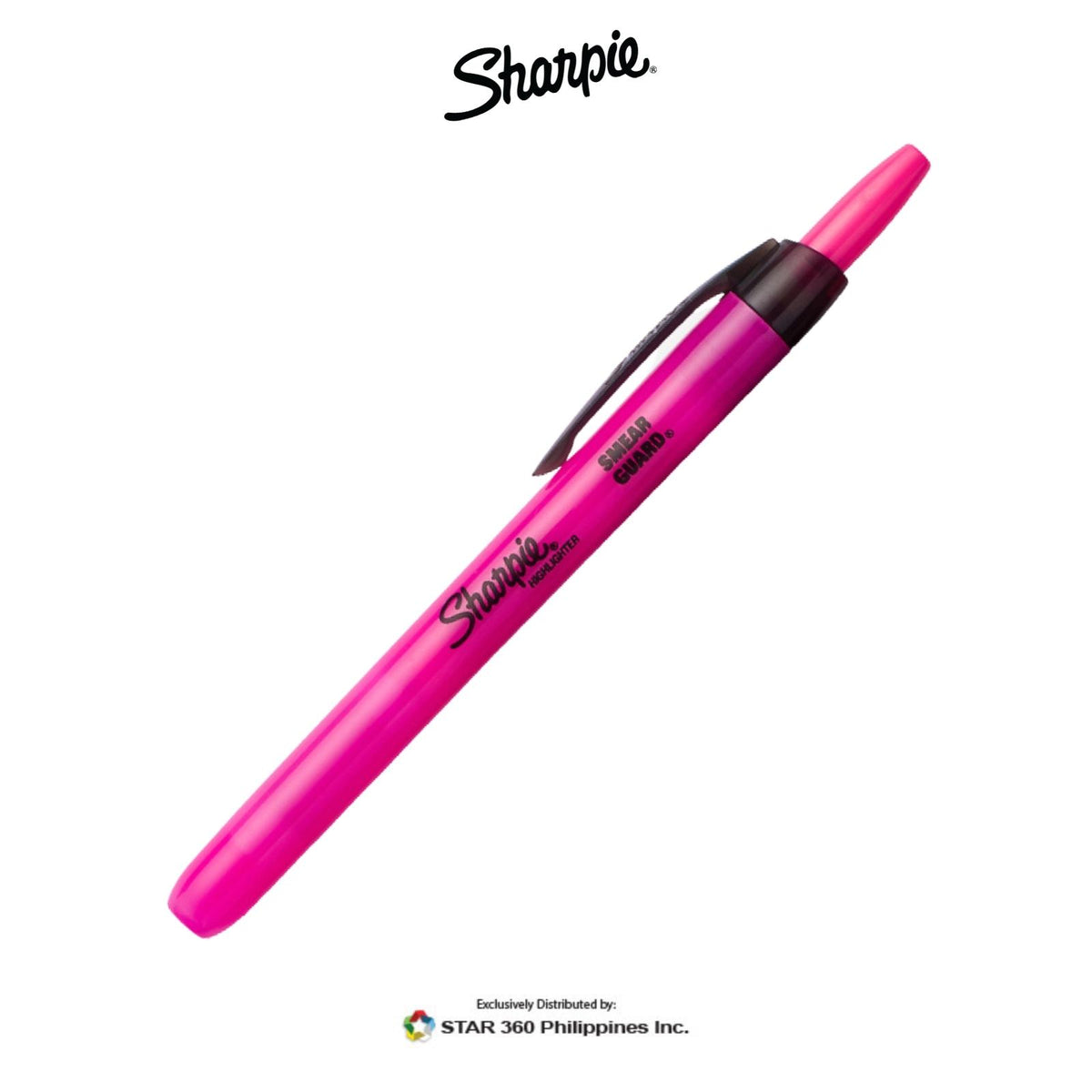 Sharpie Retractable Highlighter (Box of 12) – Star 360