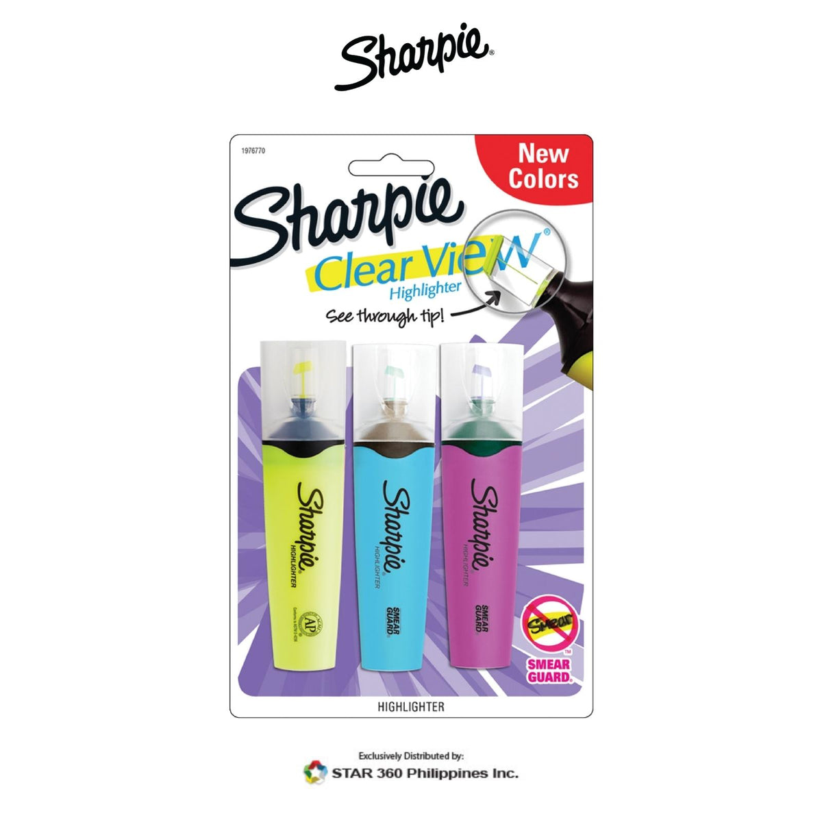 Sharpie Clearview Highlighter Sets – Star 360