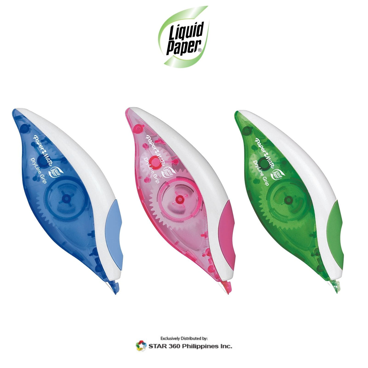 Liquid Paper Dryline Grip Correction Tape 4.2x6mm – Star 360