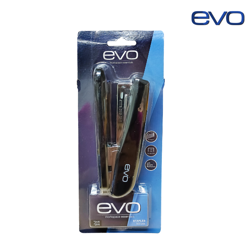EVO Regular Stapler No.26/6 (with staple wires and remover) – Star 360