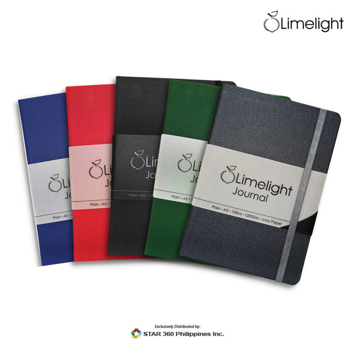 Limelight Sketchbook Journal (Plain) – Star 360