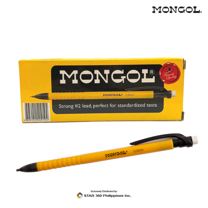 Mongol Yellow Mechanical Pencil 0.5 – Star 360