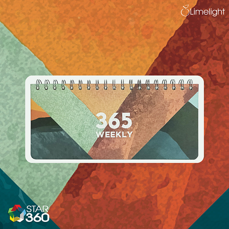 Limelight 365 Weekly Planner – Star 360