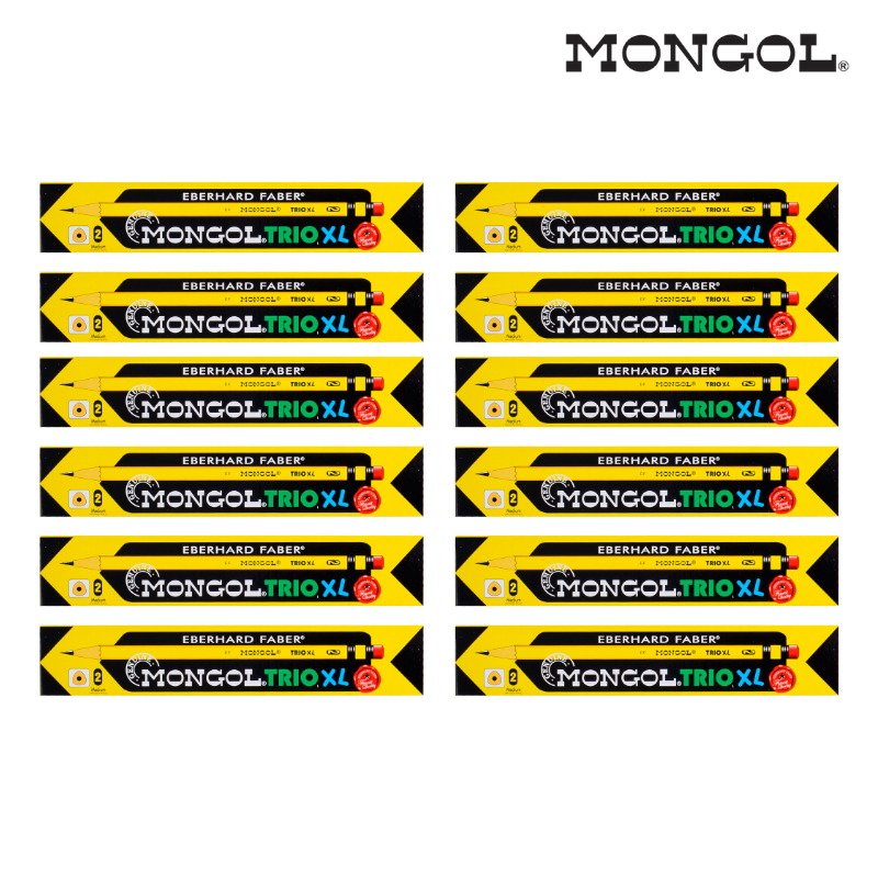 Mongol Pencil XL #2 & Trio XL #2 – Star 360